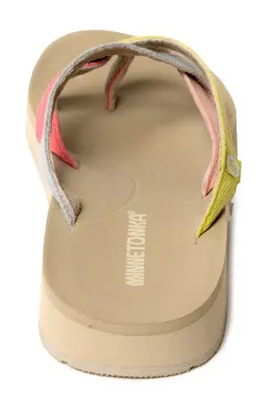 Minnetonka Hanna 2.0 Flip Flop - Yellow Multi