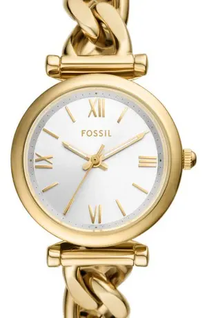 Fossil Carlie Mini Bracelet Watch - Gold