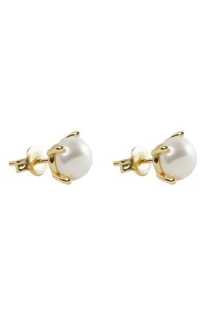 Argento Vivo Freshwater Pearl Stud Earrings