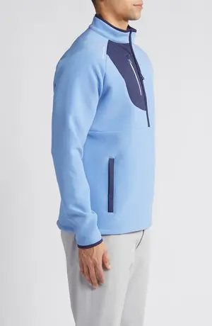 Peter Millar Galeforce Water Resistant Half Zip Jacket