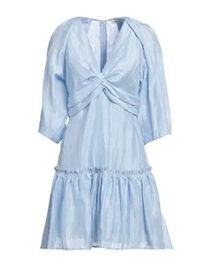 Sandro Mini Flared Dress - Blue