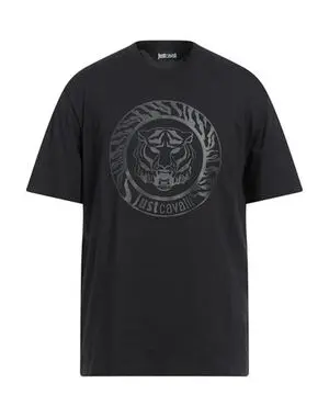 Just Cavalli T-shirt Size Cotton - Black