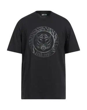 Just Cavalli T-shirt Size Cotton - Black