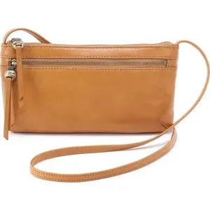 Hobo Cara Leather Crossbody Bag - Natural