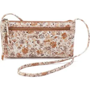 Hobo HOBO Cara Leather Crossbody Bag Sepia Bloom