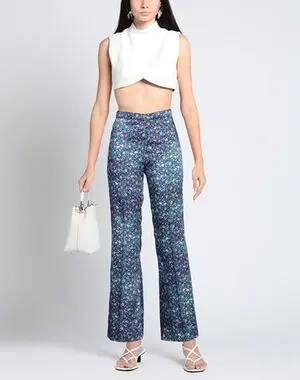 Sandro Floral-print Flared Pants