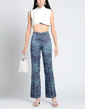 Sandro Floral-print Flared Pants