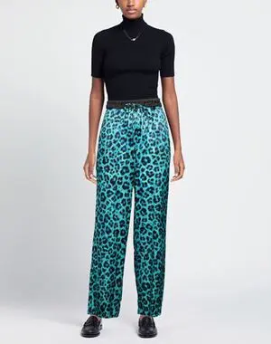 Sandro Leopard-print Wide Leg Pants