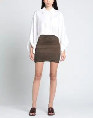 MARANT ETOILE Knitted Pencil Mini Skirt