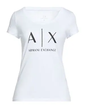 Armani Exchange Armani Exchange Pima Cotton T-Shirt White