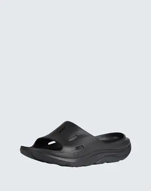 HOKA® U Ora Recovery Slide 3 Sandals Size Rubber