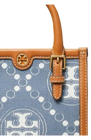 Tory Burch Mini T Monogram North/south Tote
