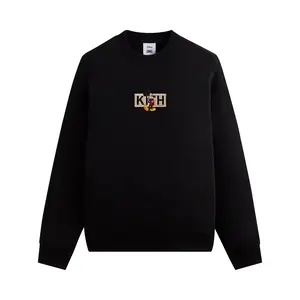 Kith For Disney Mickey Classic Logo Crewneck - Black