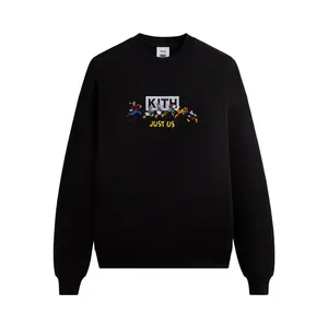 Kith For Disney Mickey & Friends Family Crewneck - Black