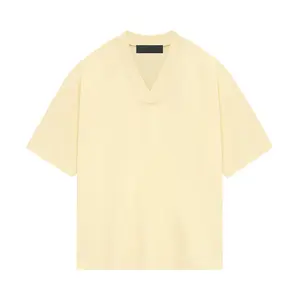 Fear Of God V Neck T-shirt 'garden - Yellow