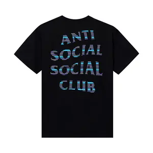 ANTI SOCIAL SOCIAL CLUB X Fragment Design Logo Tee /blue - Black