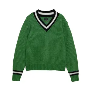 StÜssy Mohair Tennis Sweater - Green
