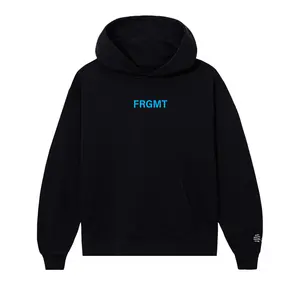 ANTI SOCIAL SOCIAL CLUB X Fragment Design Logo Hoodie - Black