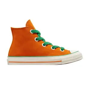 CONVERSE Willy Wonka X Chuck 70 High 'oompa Loompa' Sneakers - Orange