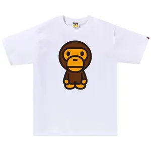 A BATHING APE Big Baby Milo Tee - White