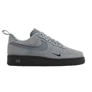 Nike Air Force 1 '07 Lv8 'reflective Swoosh' Sneakers - Grey