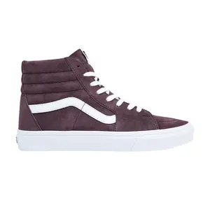 VANS Sk8-hi Pig Suede Sneakers - Red