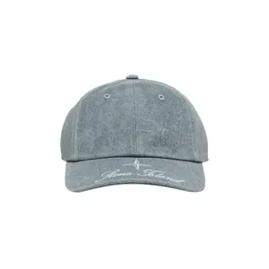 Supreme X Stone Island Denim 6-panel Cap - Silver