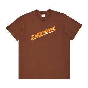 Supreme Banner Tee - Brown
