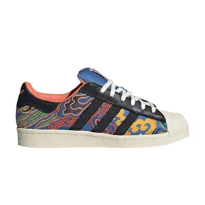 Adidas Fefei Ruan X Superstar 82 'chinese New Year Pack - Black
