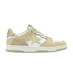 A BATHING APE Sk8 Sta #3 Sneakers - Cream