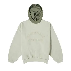 Fear Of God Nylon Fleece Hoodie - Grey