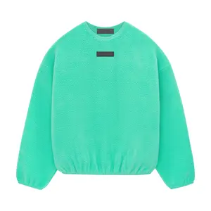 Fear Of God Polar Fleece Crewneck 'mint Leaf' Green