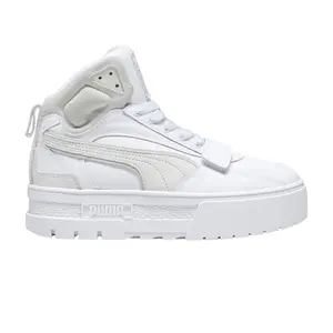 PUMA Wmns Mayze Mid Premium Sneakers - White
