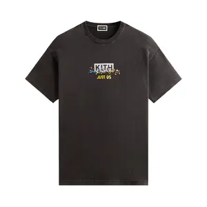 Kith For Mickey & Friends Family Portrait Vintage Tee - Black