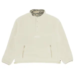 Supreme Polartec Shearling Reversible Pullover - Cream