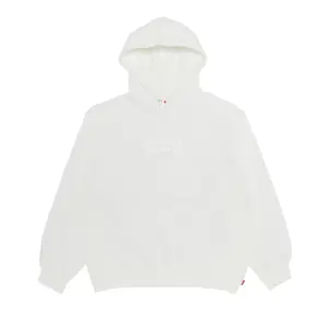 Supreme Box Logo Hooded Sweatshirt - White