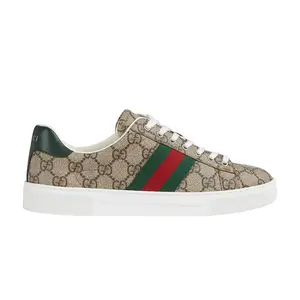 Gucci Ace Gg Crystal Canvas Sneakers - Brown