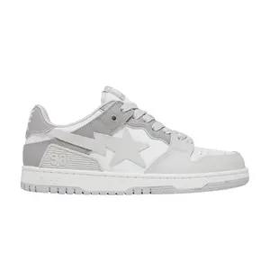 A BATHING APE Sk8 Sta #5 M1 Sneakers - White