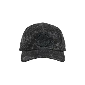 Supreme X Stone Island Camp Cap - Black