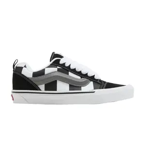 VANS Knu-skool Mega Check Sneakers - Black