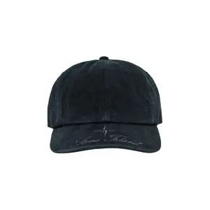 Supreme X Stone Island Denim 6-panel Cap - Black