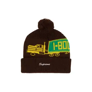 Supreme 18 Wheeler Beanie Brown
