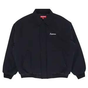 Supreme Peace Embroidered Work Jacket - Blue
