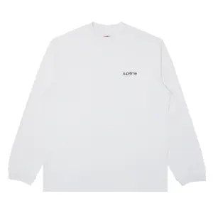 Supreme Mock Neck Long-sleeve Top - White