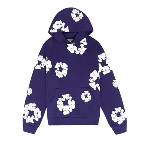DENIM TEARS The Cotton Wreath Sweatshirt - Purple
