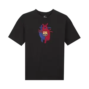Nike Fc Barcelona X Patta Max90 T-shirt - Black