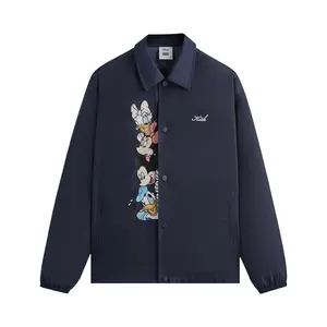 Kith For Mickey & Friends Nylon Coaches Jacket - Blue