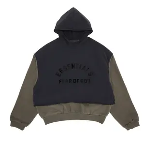 Fear Of God Nylon Fleece Hooded Sweater - Black