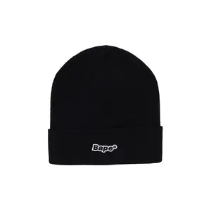 A BATHING APE Knit Cap - Black