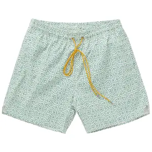 Rhude Printed Swim Shorts - Teal